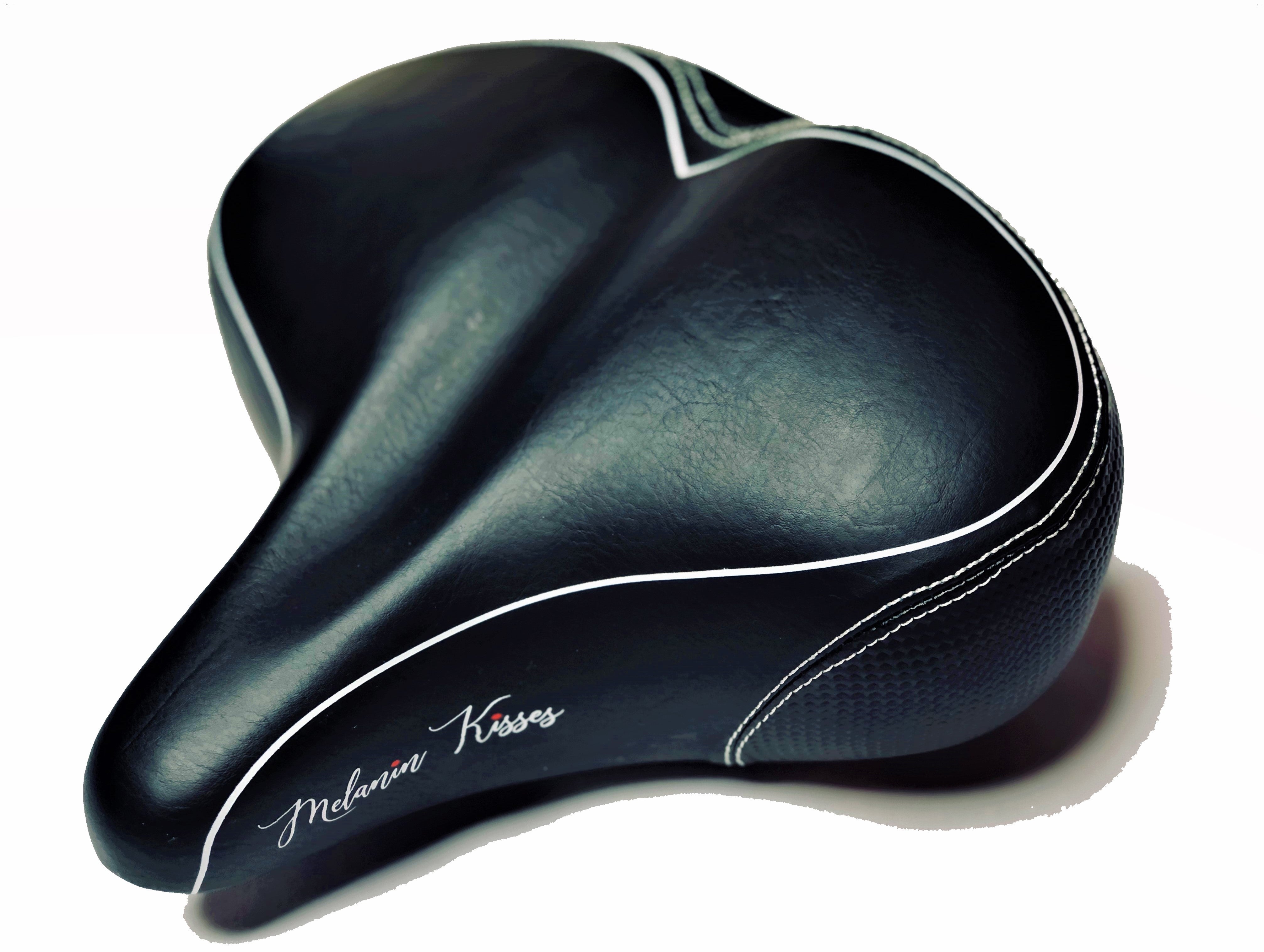 Melanin Kisses│Mocha Kiss│Oversized Comfortable Bike Saddle